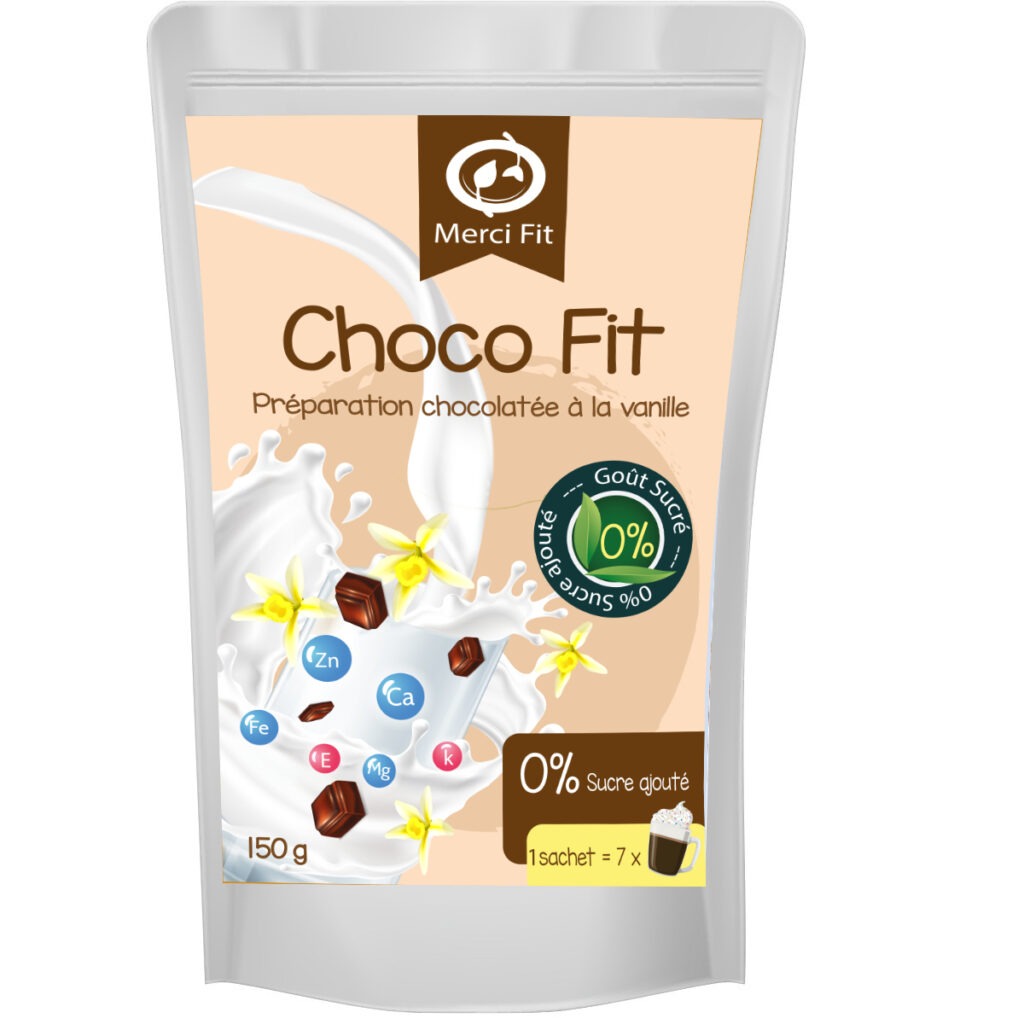 Chocofit - chocolat en poudre aromatisé pour diabétiques - Merci Fit